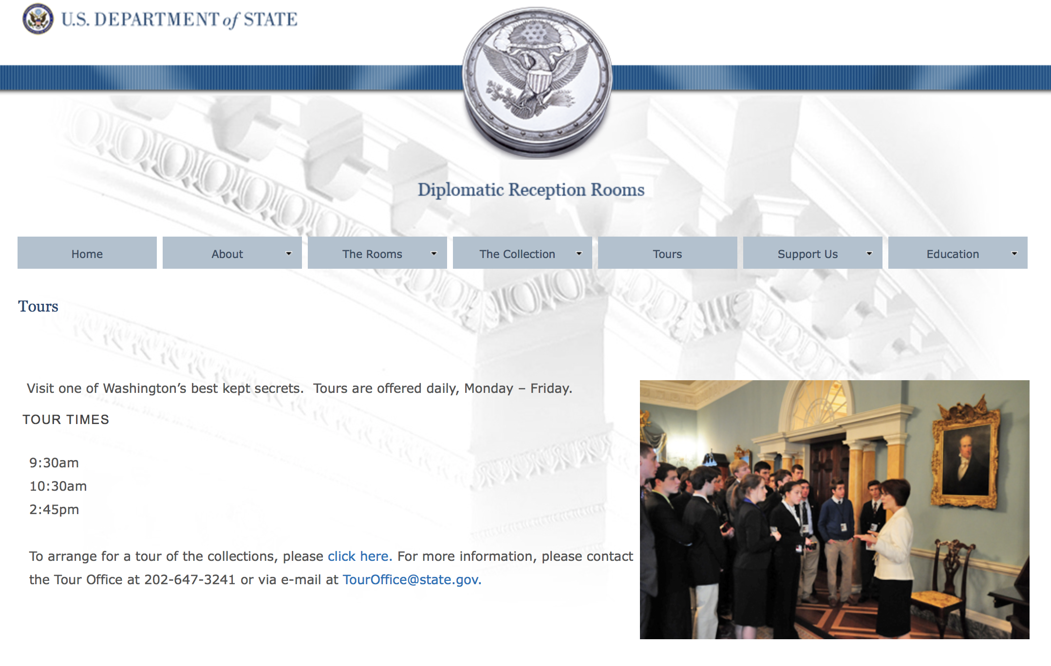 How to Tour the U.S. State Department - Quick Whit Travel