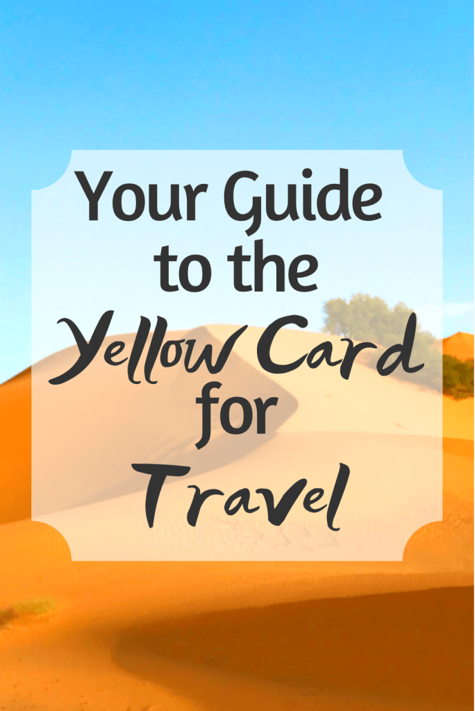 Your Ultimate Guide to the Yellow Card for Travel Vaccines - Quick Whit ...